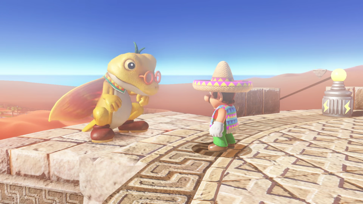 File:SMO Glydon Surprised.png - Super Mario Wiki, the Mario encyclopedia