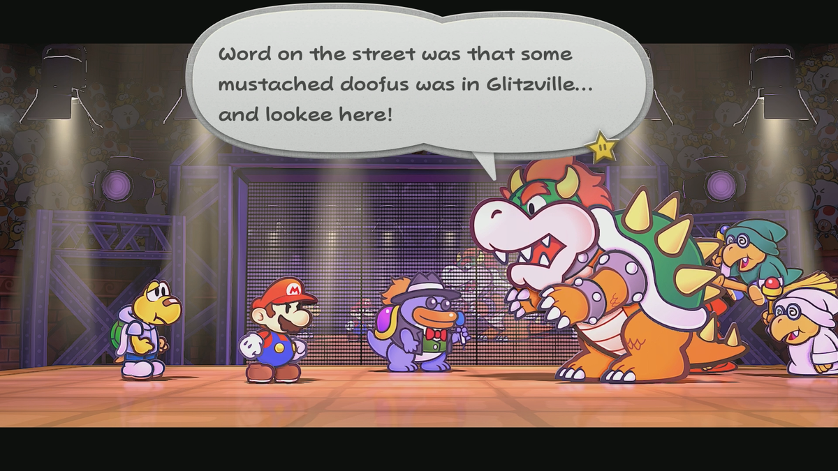 File:TTYDNS Glitz Pit Bowser Dialogue.png - Super Mario Wiki, the Mario encyclopedia