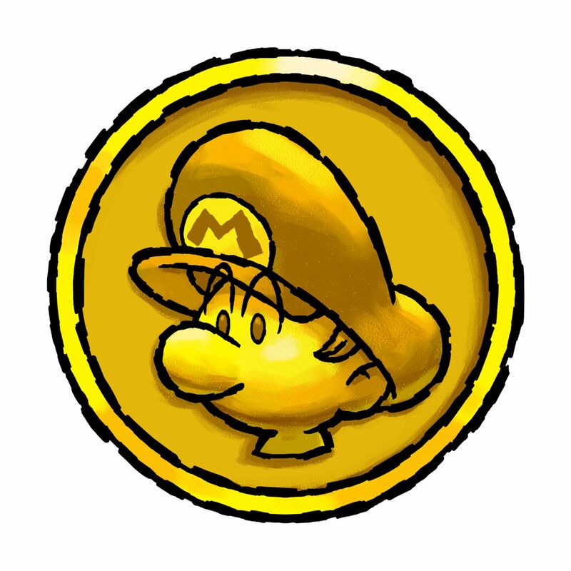 Character coin - Super Mario Wiki, the Mario encyclopedia