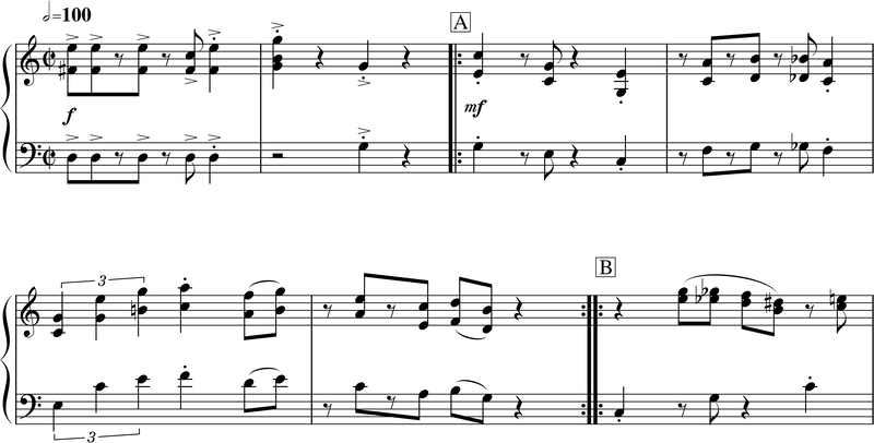 File:Ground Theme (Super Mario Bros.) sheet music.png - Super Mario ...