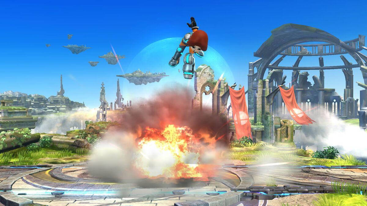 File:SSBWiiU Lunar Launch.jpg - Super Mario Wiki, the Mario encyclopedia