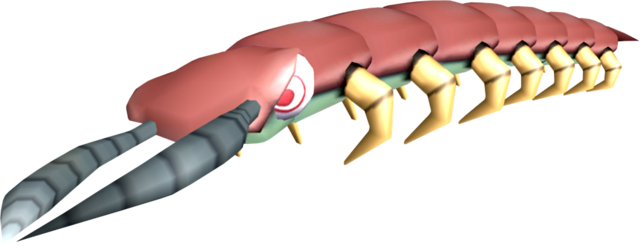 File:DKBB Giant Centipede.png - Super Mario Wiki, the Mario encyclopedia