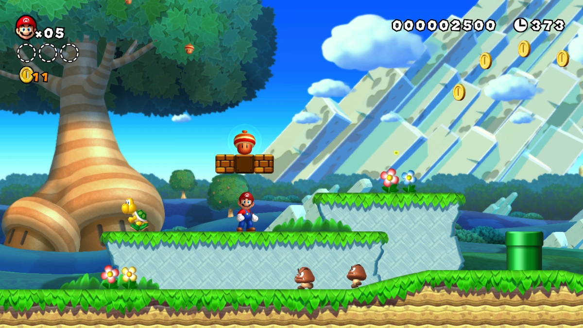 File:NSMBU Mario Looking at the Player.png - Super Mario Wiki, the ...