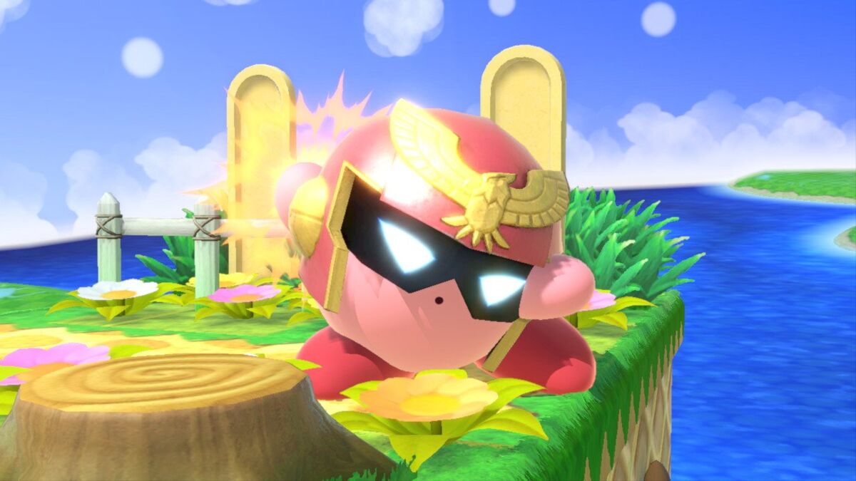 File:SSBU Captain Falcon Kirby.jpg - Super Mario Wiki, the Mario ...