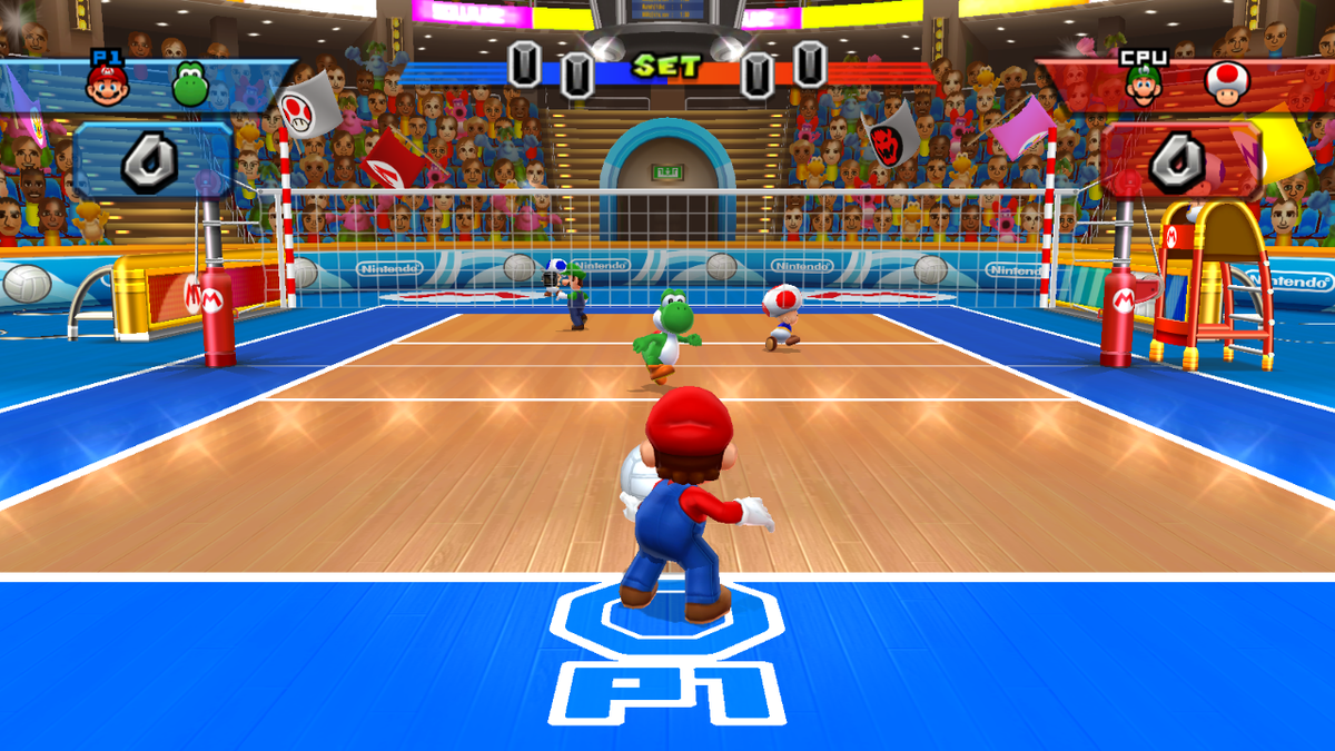File:MSM 1-1 Volleyball.png - Super Mario Wiki, the Mario encyclopedia