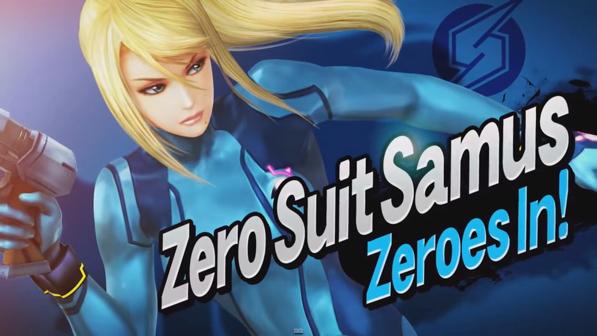 File:Zero Suit Samus intro.png - Super Mario Wiki, the Mario encyclopedia