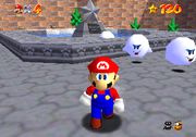 Courtyard (Peach's Castle) - Super Mario Wiki, the Mario encyclopedia