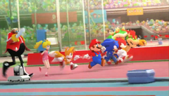 100m (Mario & Sonic at the Olympic Games for Wii) - Super Mario Wiki ...