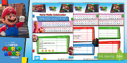 The Super Mario Bros. Movie: Mario Maths Codebreaker - Super Mario Wiki ...