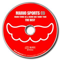 Mario Sports CD: Mario Tennis GC & Mario Golf Family Tour The Best ...
