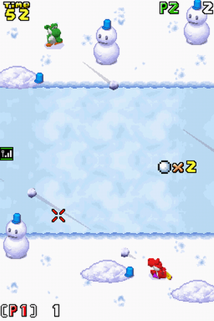 Snowball Slam - Super Mario Wiki, the Mario encyclopedia