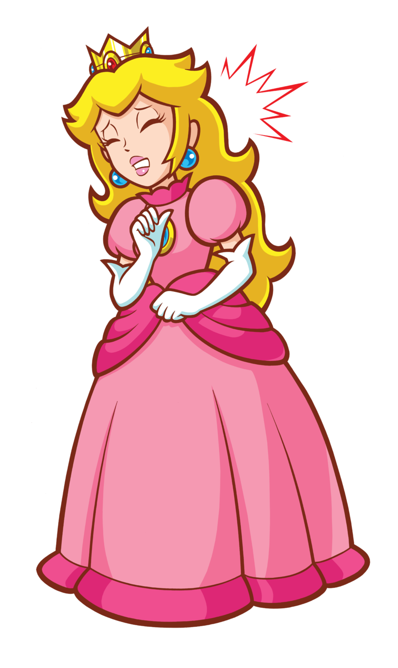 File:Princess Peach (Injured) - Super Princess Peach.png - Super Mario ...