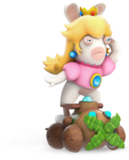 Rabbid Peach - Super Mario Wiki, the Mario encyclopedia