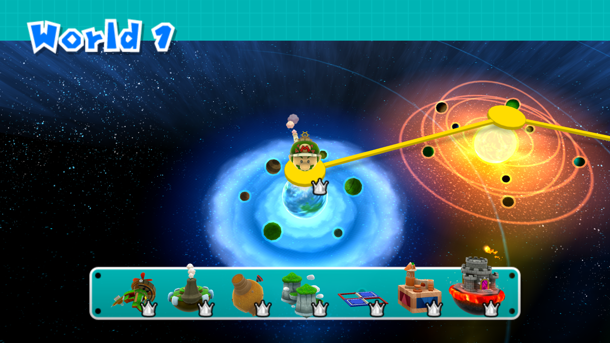 File:SMG2 Map W1.png - Super Mario Wiki, the Mario encyclopedia