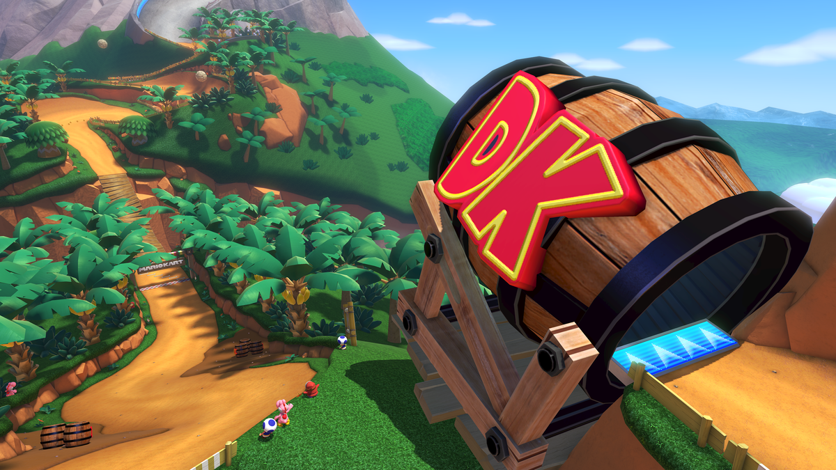 File:MK8D GCN DK Mountain Scene 8.png - Super Mario Wiki, the Mario ...