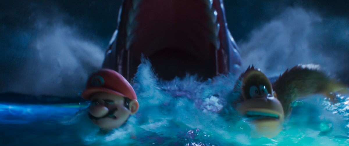 File:Maw-Ray eats Mario and DK - TSMBM.png - Super Mario Wiki, the ...