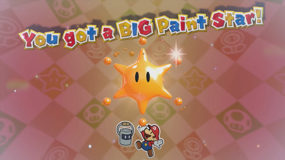 File:PMCS Sunset Express You Got a Big Paint Star.png - Super Mario ...