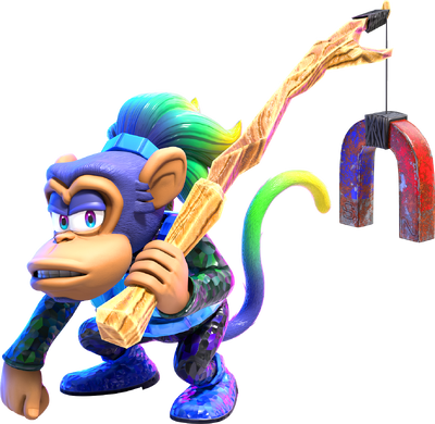 Salvager Monkey - Super Mario Wiki, the Mario encyclopedia