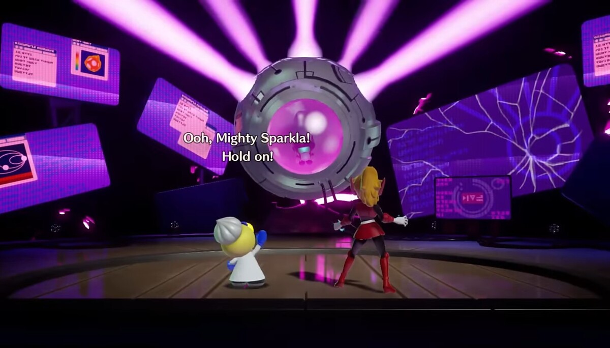 File:PPS! Mighty Sparkla kidnapped.jpg - Super Mario Wiki, the Mario ...