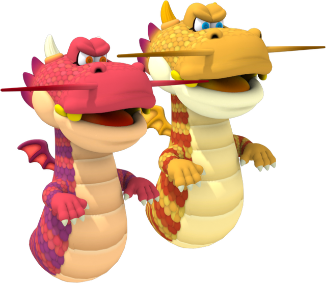 File:DraggadonCTTTModel.png - Super Mario Wiki, the Mario encyclopedia