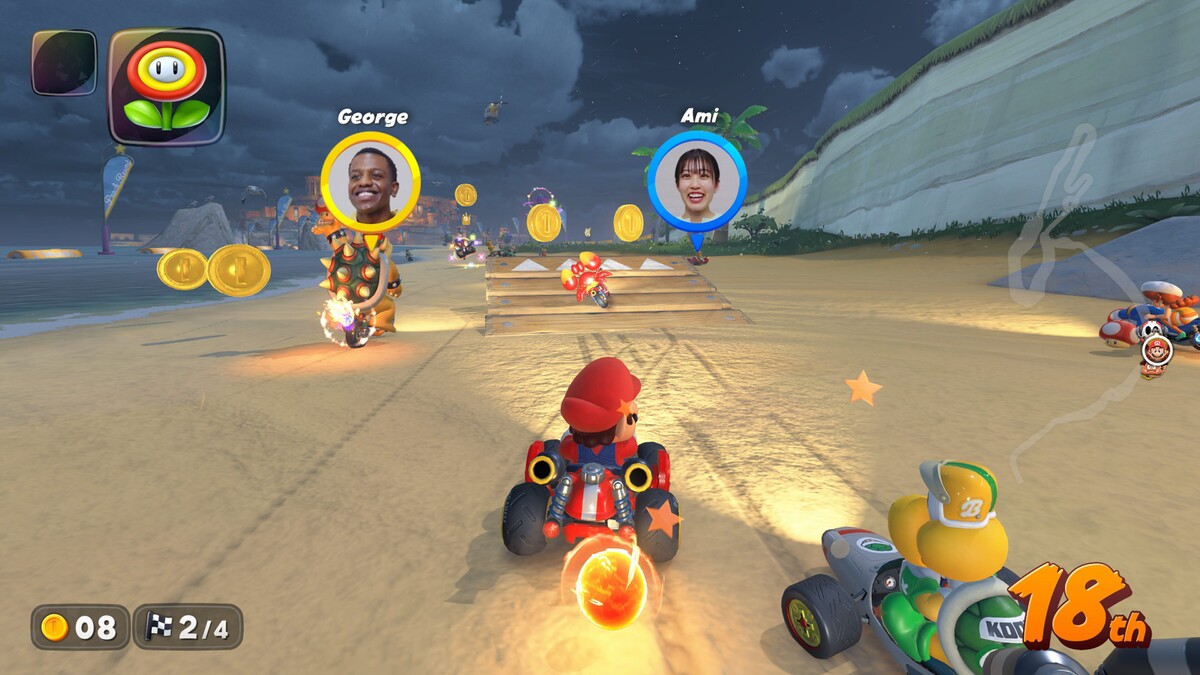 File:MKWorld Camera Play Beach Intermission.jpg - Super Mario Wiki, the ...