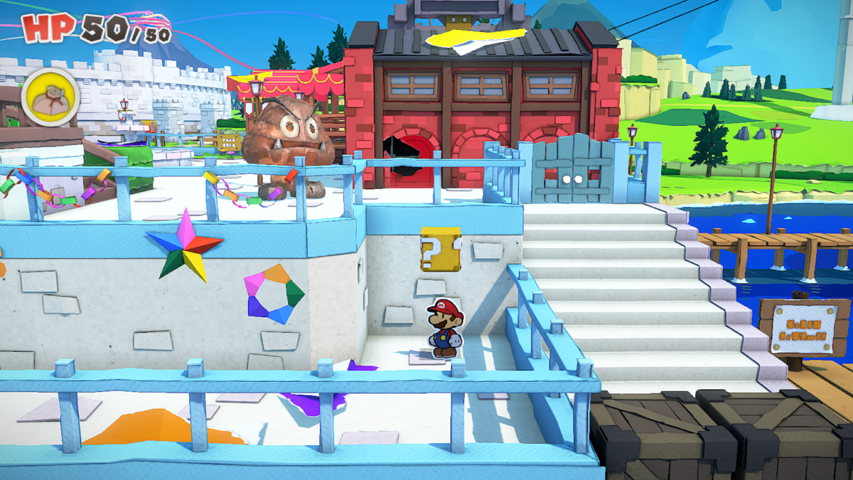 File:PMTOK Toad Town Question Block 5.png - Super Mario Wiki, the Mario ...