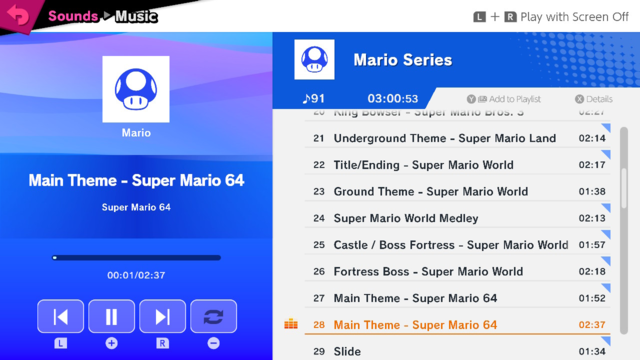 File:SSBU Music SM64 Main Theme.png - Super Mario Wiki, the Mario ...