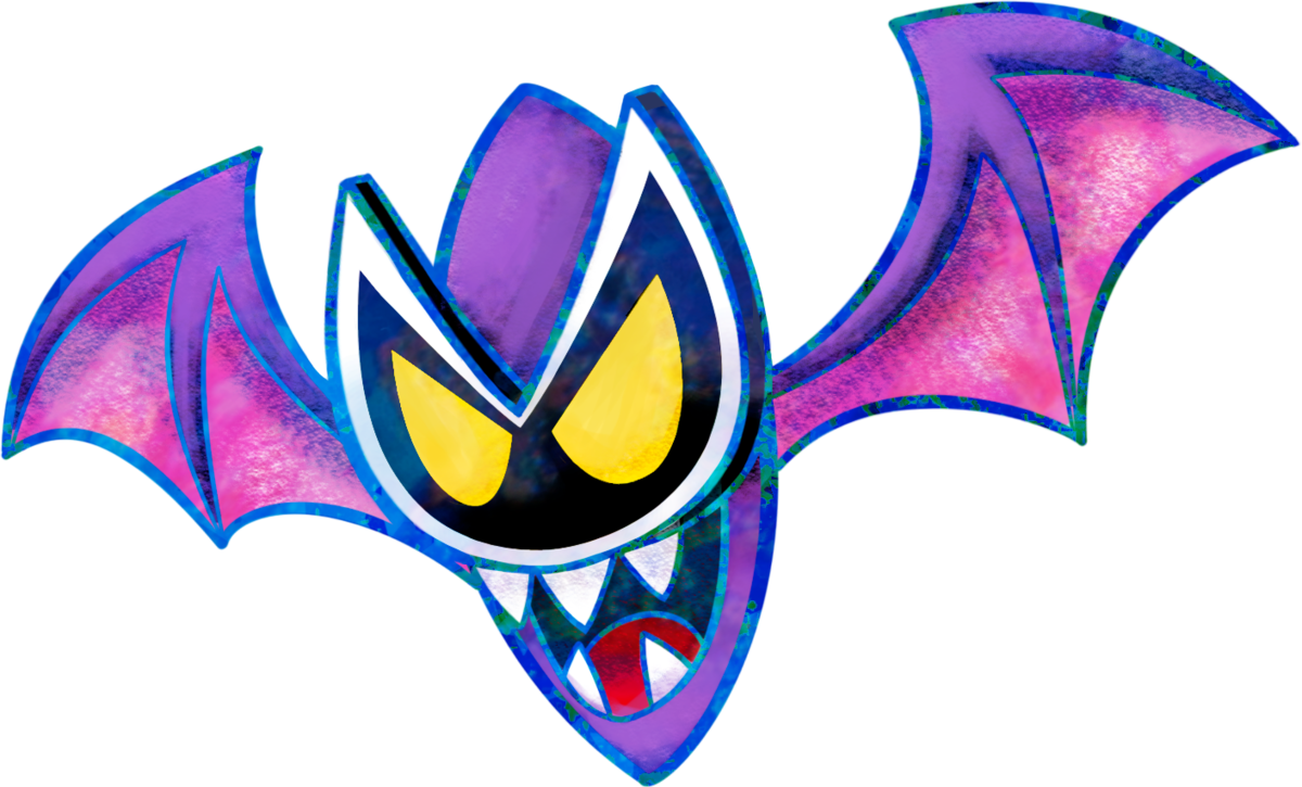 File:Antasma Bat Form - Mario & Luigi Dream Team.png - Super Mario Wiki ...