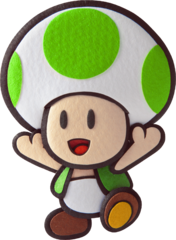 Gallery:Green Toad - Super Mario Wiki, the Mario encyclopedia