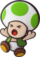 Gallery:Green Toad - Super Mario Wiki, the Mario encyclopedia
