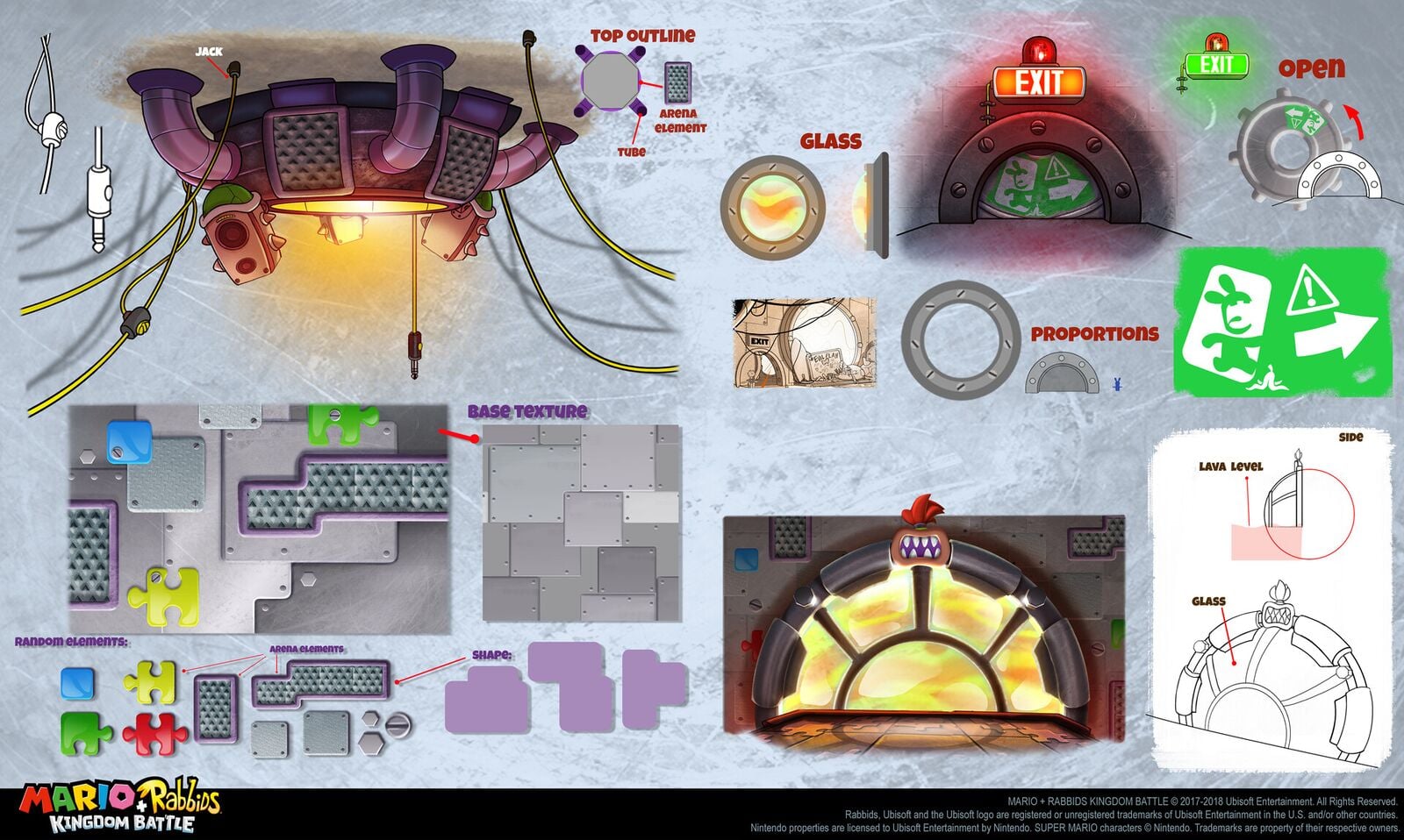 File:Pochet Fabio MRKB concept art Bowser Jr Secret Room b.jpg - Super ...