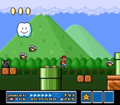 Gallery:Cloud Block - Super Mario Wiki, the Mario encyclopedia