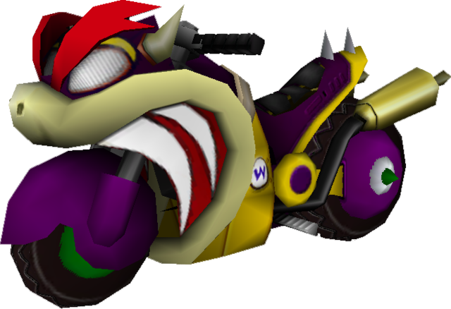 File:Flame Runner (Wario) Model.png - Super Mario Wiki, the Mario ...