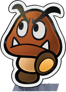 Paper Goomba - Super Mario Wiki, the Mario encyclopedia