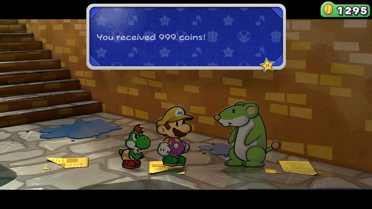 File:PMTTYDNS Lumpy Coins.jpg - Super Mario Wiki, the Mario encyclopedia