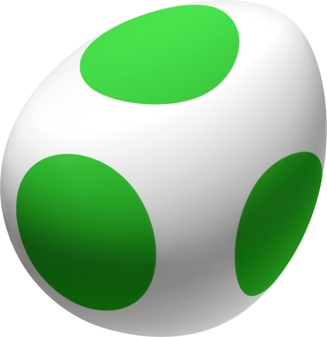 File:Yoshi Egg Tilted Artwork.png - Super Mario Wiki, the Mario ...