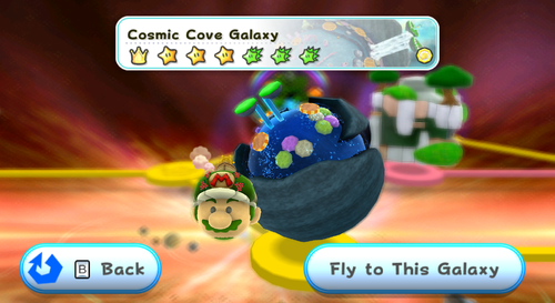 Cosmic Cove Galaxy - Super Mario Wiki, the Mario encyclopedia