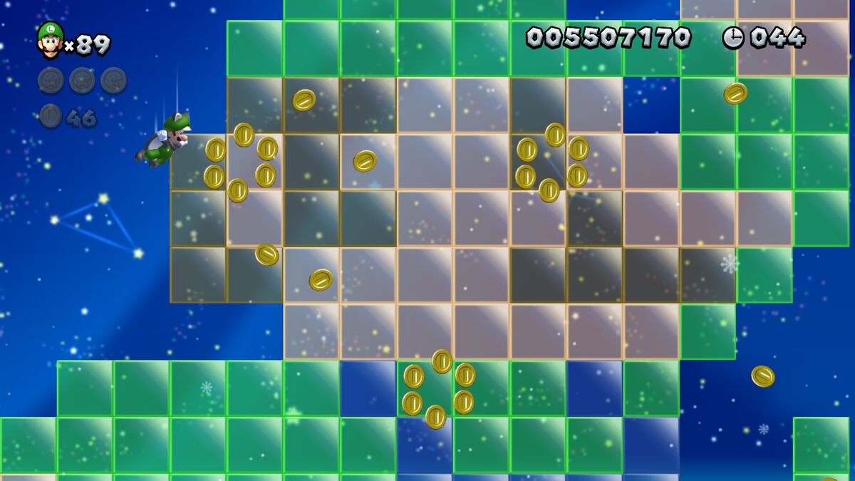 File:NSLU Flying Squirrel Ovation Luigi Sighting.jpg - Super Mario Wiki ...