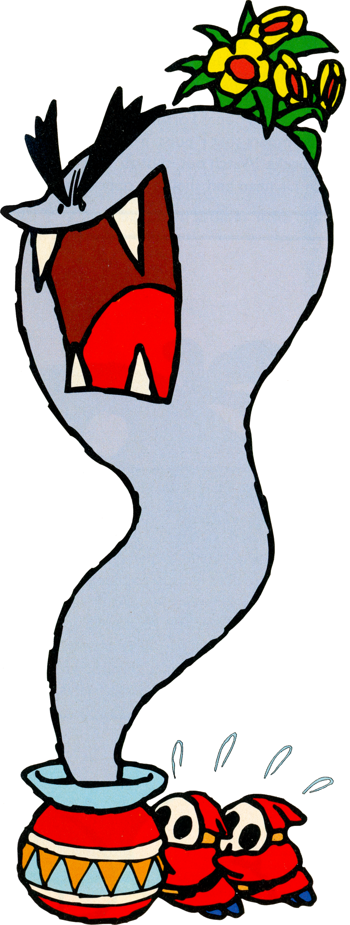 File:The Potted Ghost.png - Super Mario Wiki, the Mario encyclopedia
