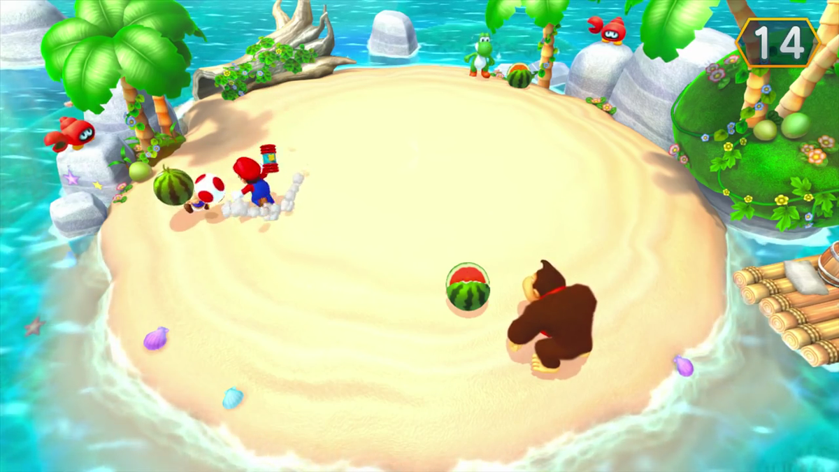 Watermelon Whalin' - Super Mario Wiki, the Mario encyclopedia