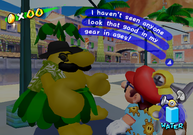 Sunglasses vendor - Super Mario Wiki, the Mario encyclopedia