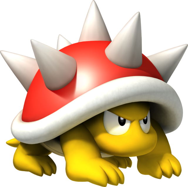 File:NSMBW Spiny Artwork.png - Super Mario Wiki, the Mario encyclopedia