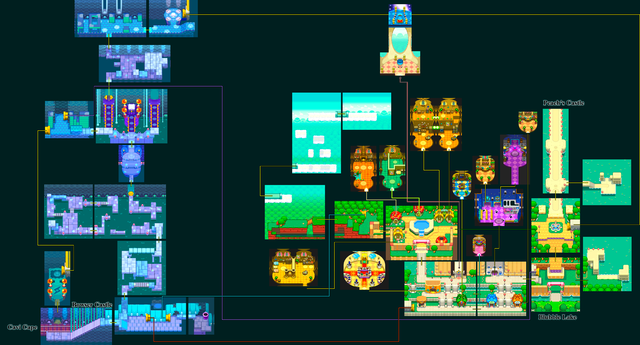 File:ML-BIS-map-ToadTown.png - Super Mario Wiki, the Mario encyclopedia