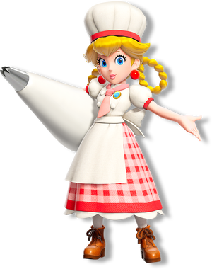 Patissiere Peach - Super Mario Wiki, the Mario encyclopedia