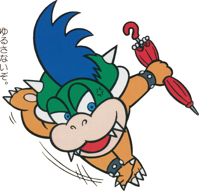 File:SMWGPB4 Larry Tossing.png - Super Mario Wiki, the Mario encyclopedia