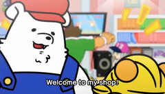Shopkeeper Polario - Super Mario Wiki, the Mario encyclopedia