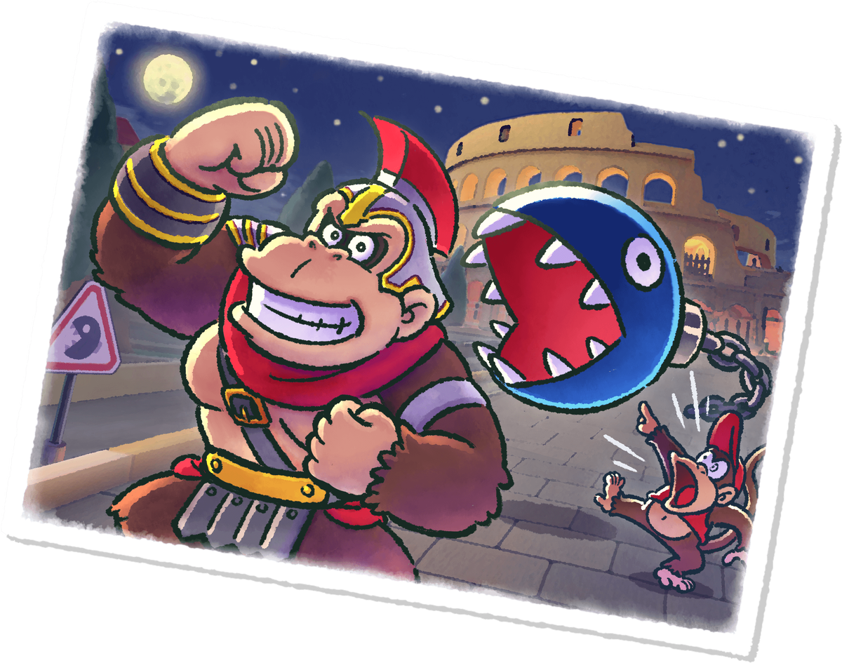 File:MKT Rome Tour artwork.png - Super Mario Wiki, the Mario encyclopedia