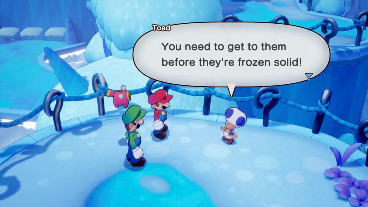 Frostbitten Toads - Super Mario Wiki, the Mario encyclopedia
