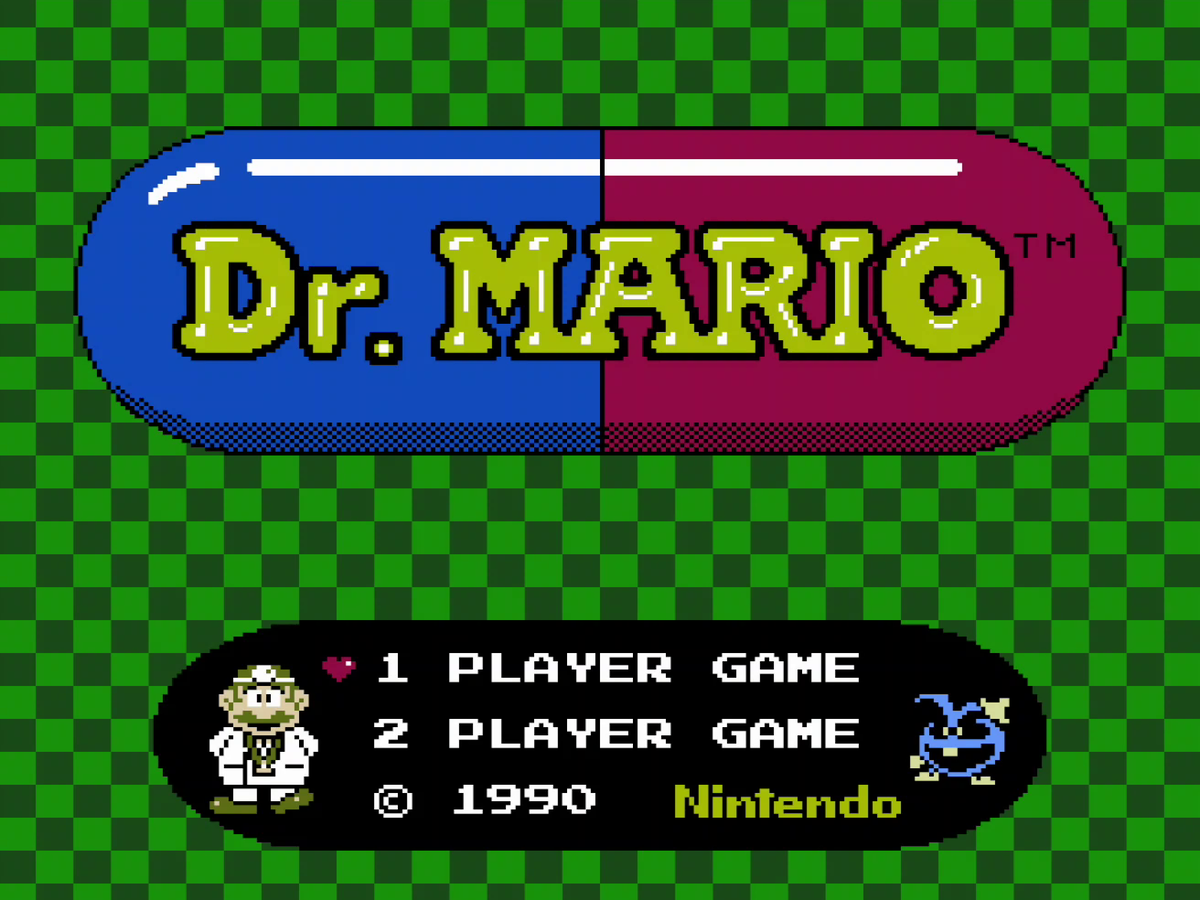 Title Screen (Dr. Mario) - Super Mario Wiki, the Mario encyclopedia