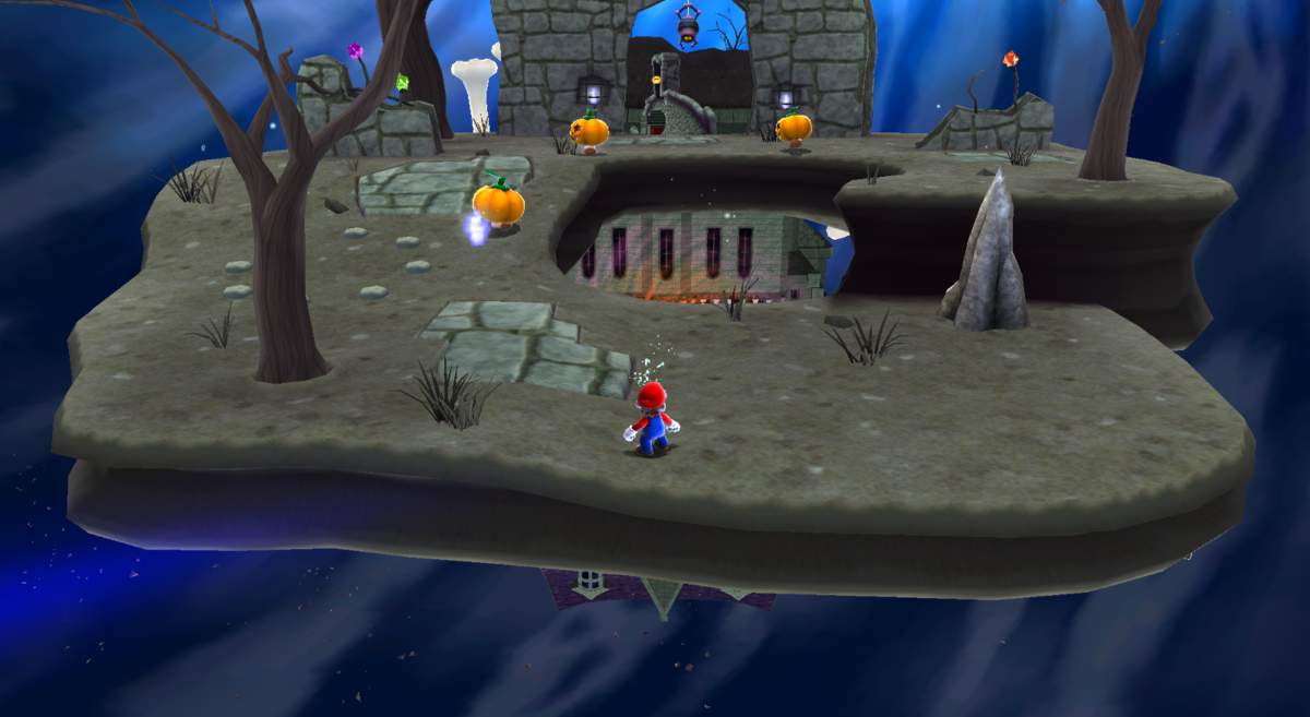File:SMG Ghostly Starting Planet.png - Super Mario Wiki, the Mario ...